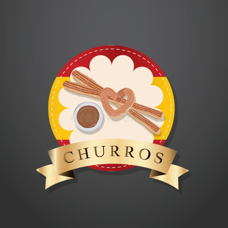 Churros. Vector Illustration Decorative Design Stock Vector ...