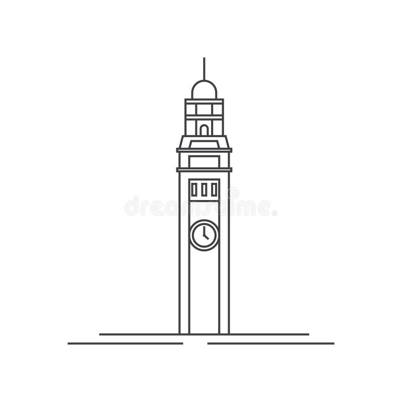 Towers Outlines Stock Illustrations – 107 Towers Outlines Stock ...