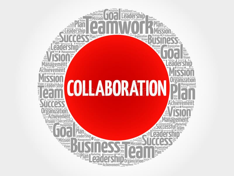 Print stock illustration. Illustration of collaboration - 205378514