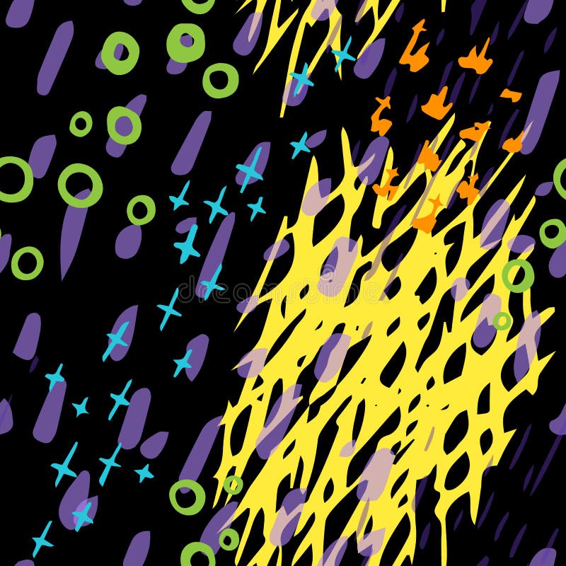 Print Collage Contemporary Vector Surface. Stock Vector - Illustration ...