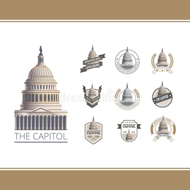 Building labels stock vector. Illustration of burrower - 28298247