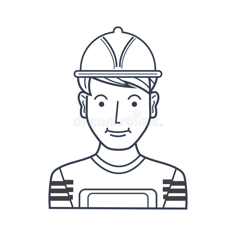 Print stock vector. Illustration of occupation, outlines - 186504108