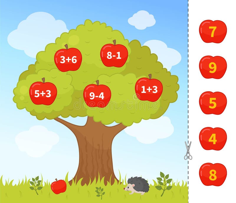 Kids educational game stock vector. Illustration of education - 156134222