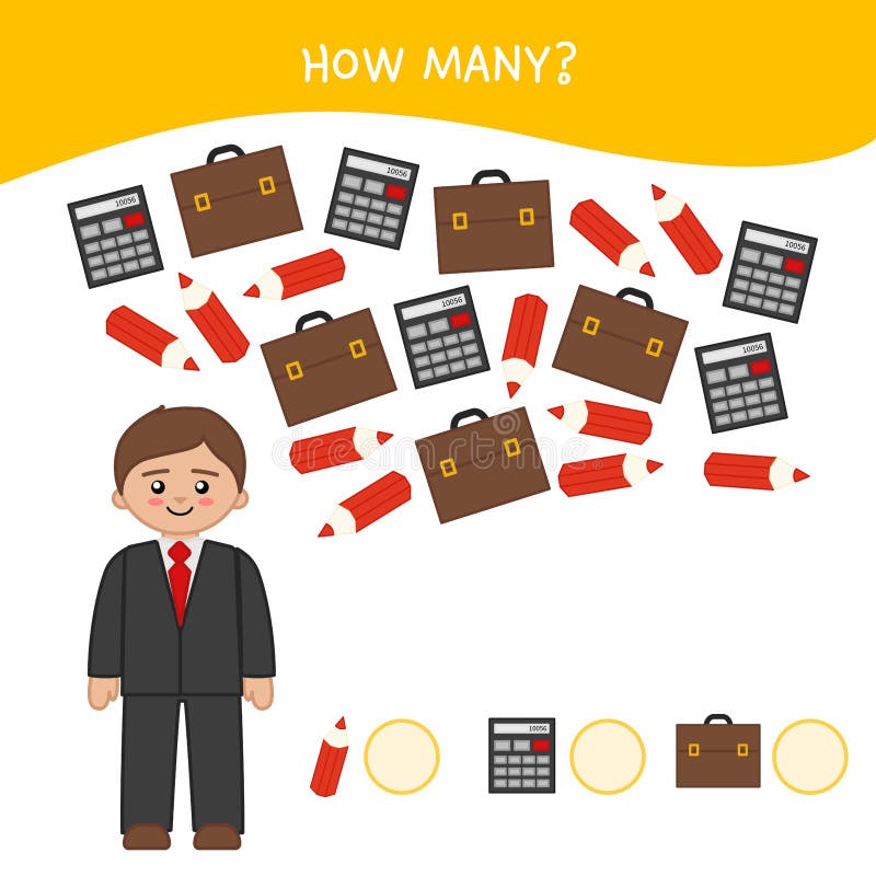 Kids educational game stock vector. Illustration of children - 133751128