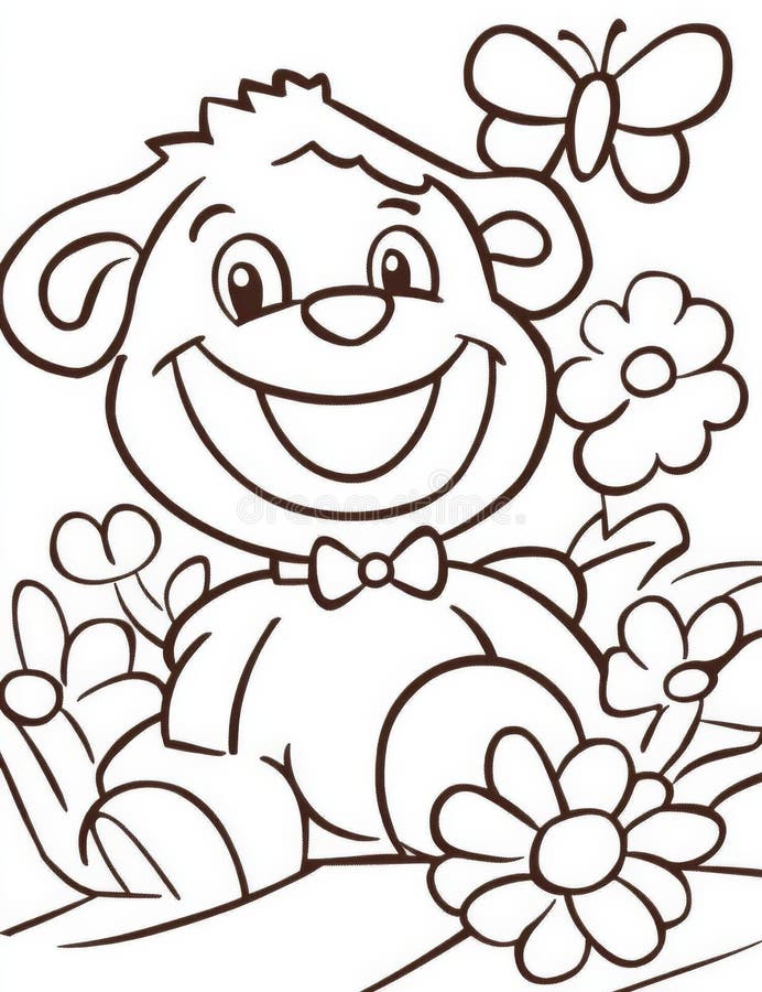 Print this Delightful Cat Coloring Page on an 8.5x11 Inch Paper Stock ...