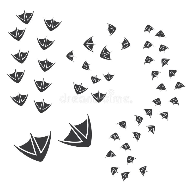 Print of Duck Foot Vector Illustration Design Stock Vector ...
