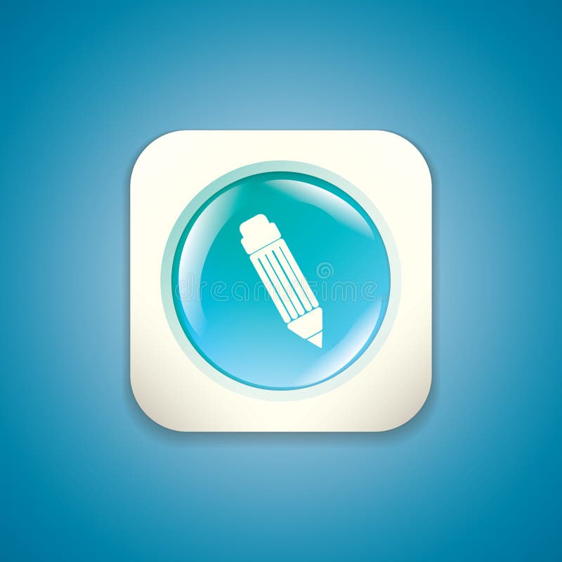 Print stock vector. Illustration of pencils, editing - 187495053