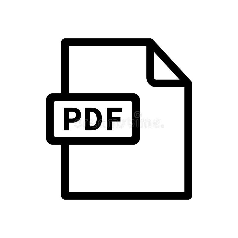 File Pdf Icon Vector. Format, Extension Pdf. Information Icon Vector ...
