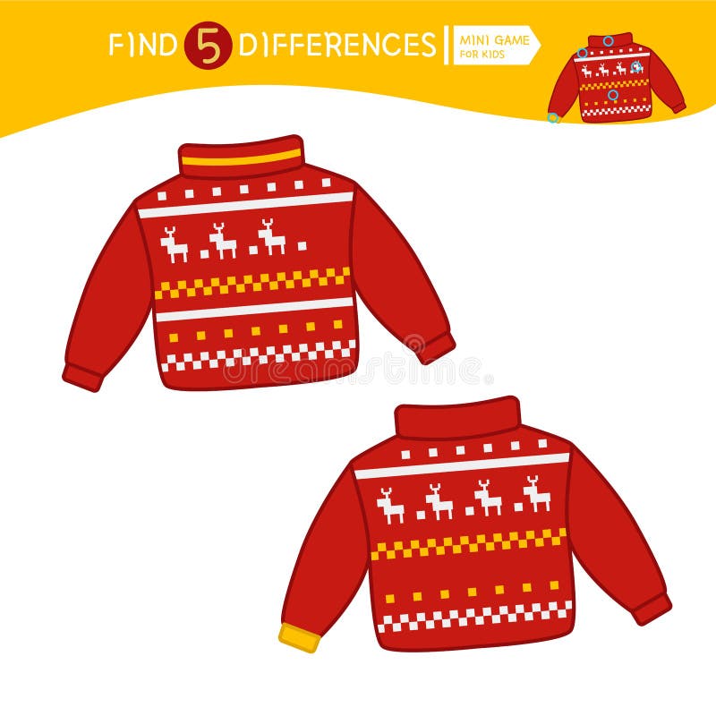 Spot Differences Pattern Stock Illustrations – 126 Spot Differences ...