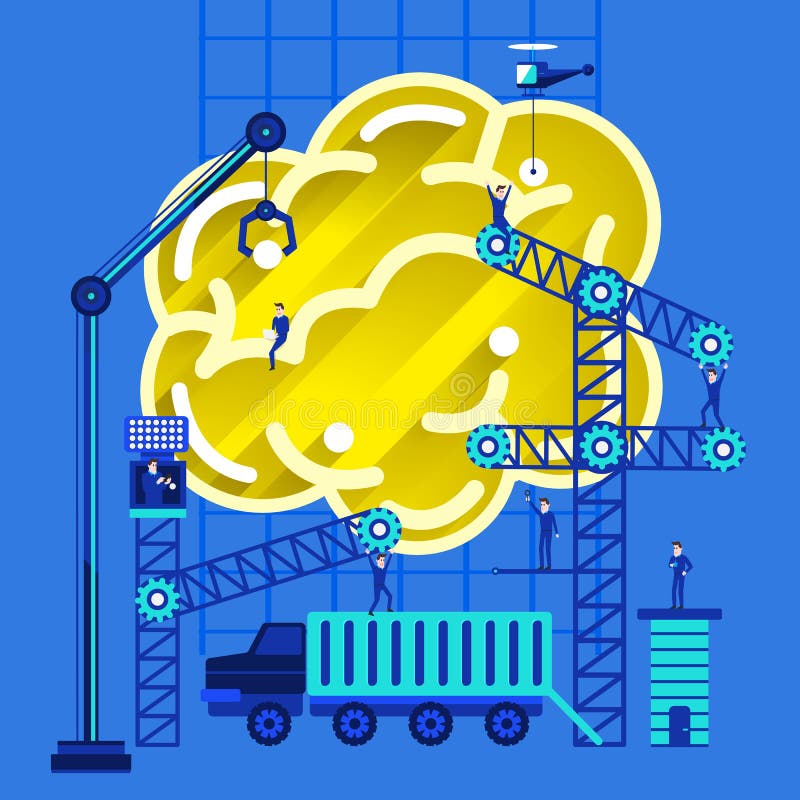 Construction Brain Stock Illustrations – 3,458 Construction Brain Stock ...