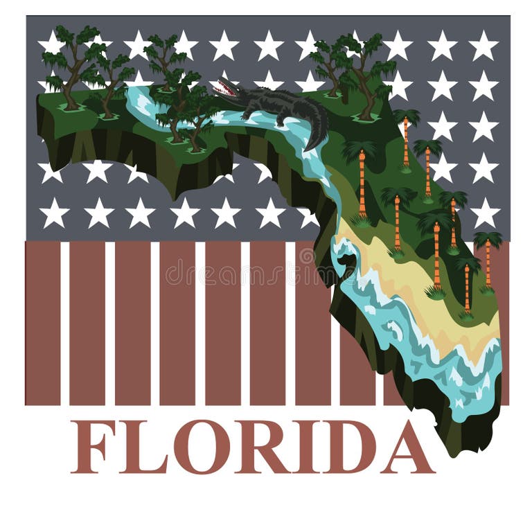 3d Us Map Florida Stock Illustrations – 92 3d Us Map Florida Stock ...