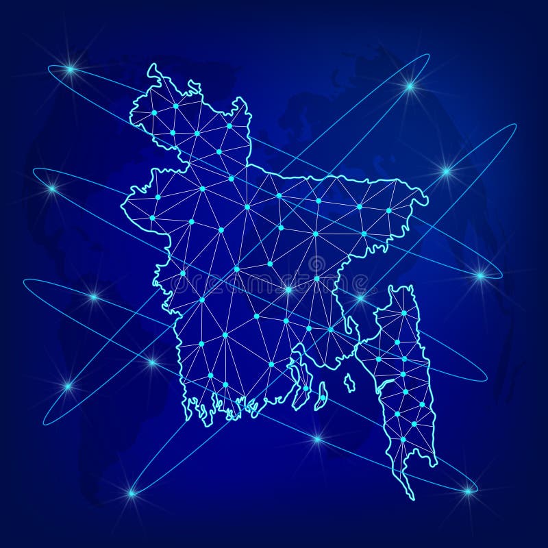 Global Logistics Network Concept. Communications Network Map Bangladesh ... Global Logistics Network Concept. Communications Network Map Bangladesh ...