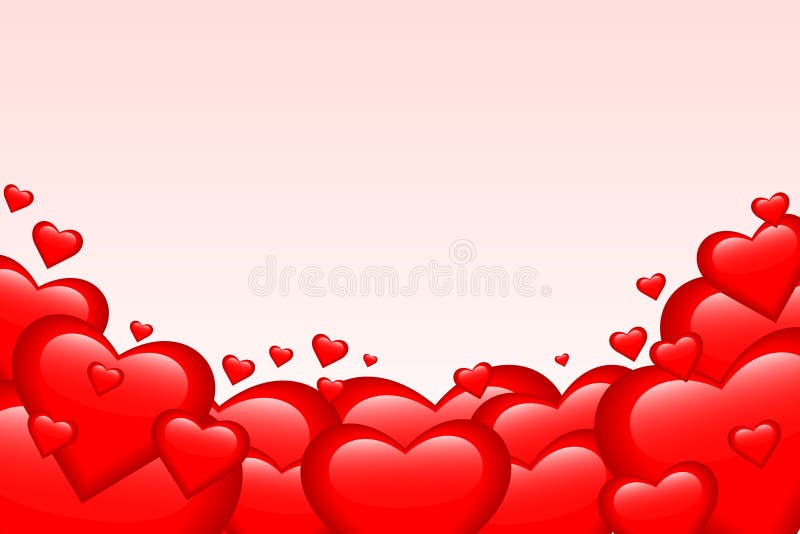 Happy Valentine Day Greeting Card Pattern Background Template For Use