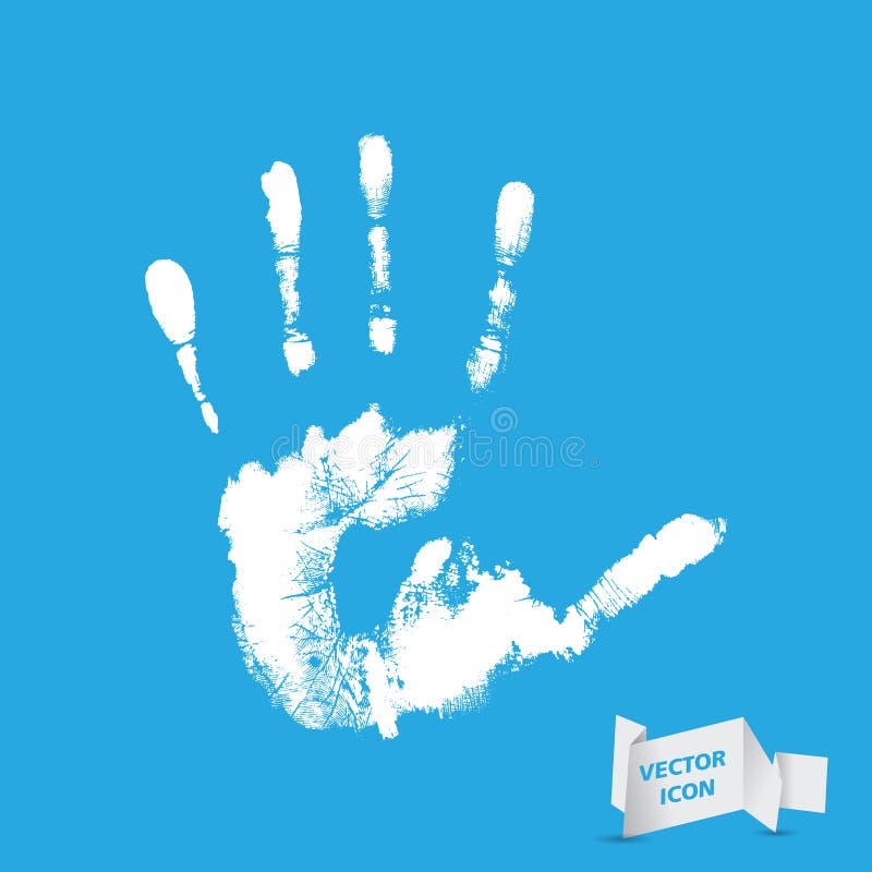Human Grunge Handprint Skin Texture Stock Illustrations – 94 Human ...