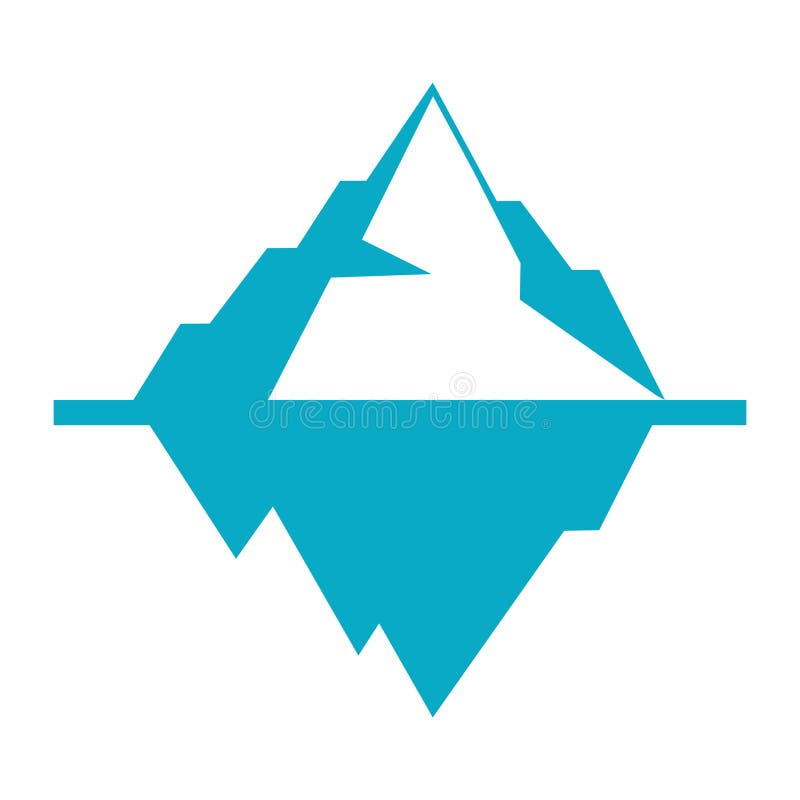 Iceberg Blue Vector Pictogram Stock Illustrations – 409 Iceberg Blue ...