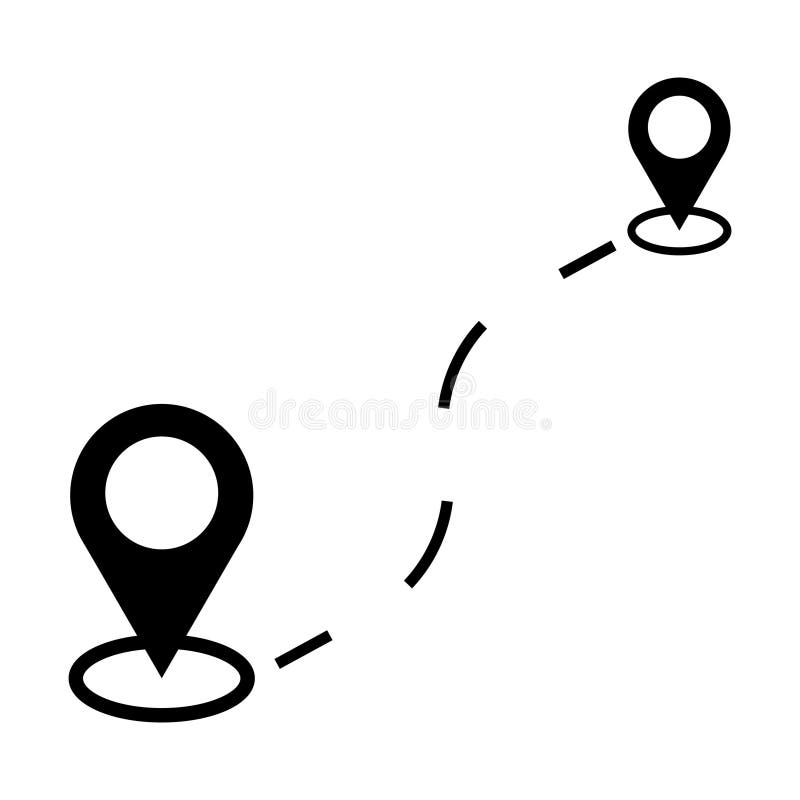 Map Pin Place Marker. Pin Point Icon Vector Stock Vector - Illustration ...