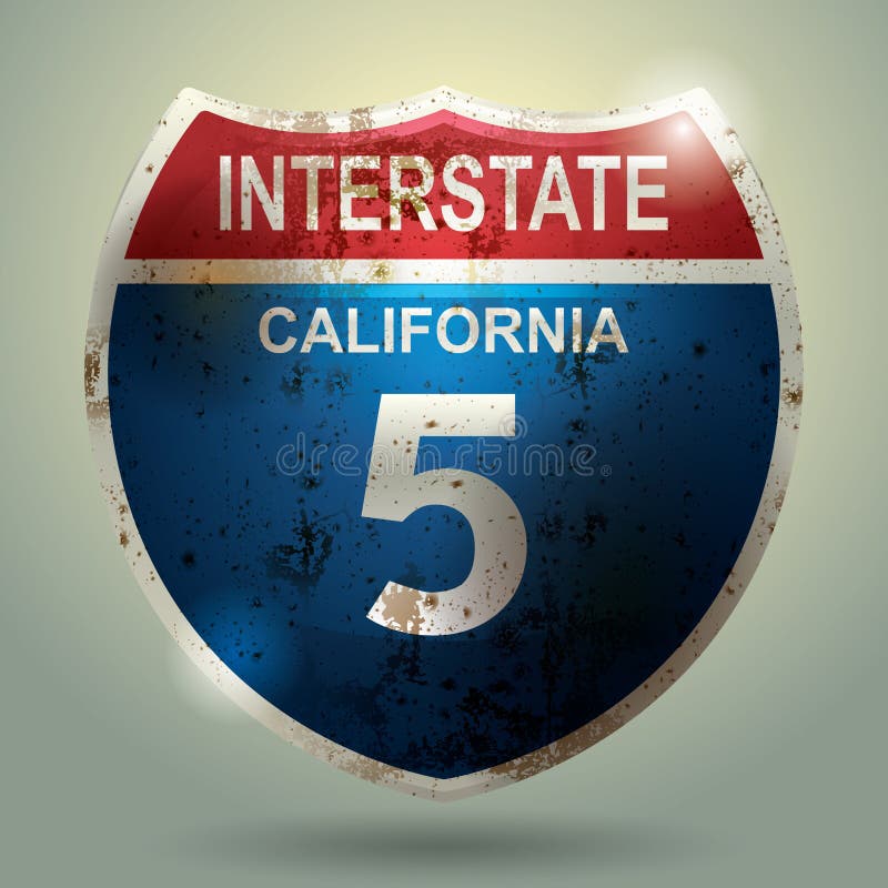 5 Freeway Sign Stock Illustrations – 19 5 Freeway Sign Stock ...