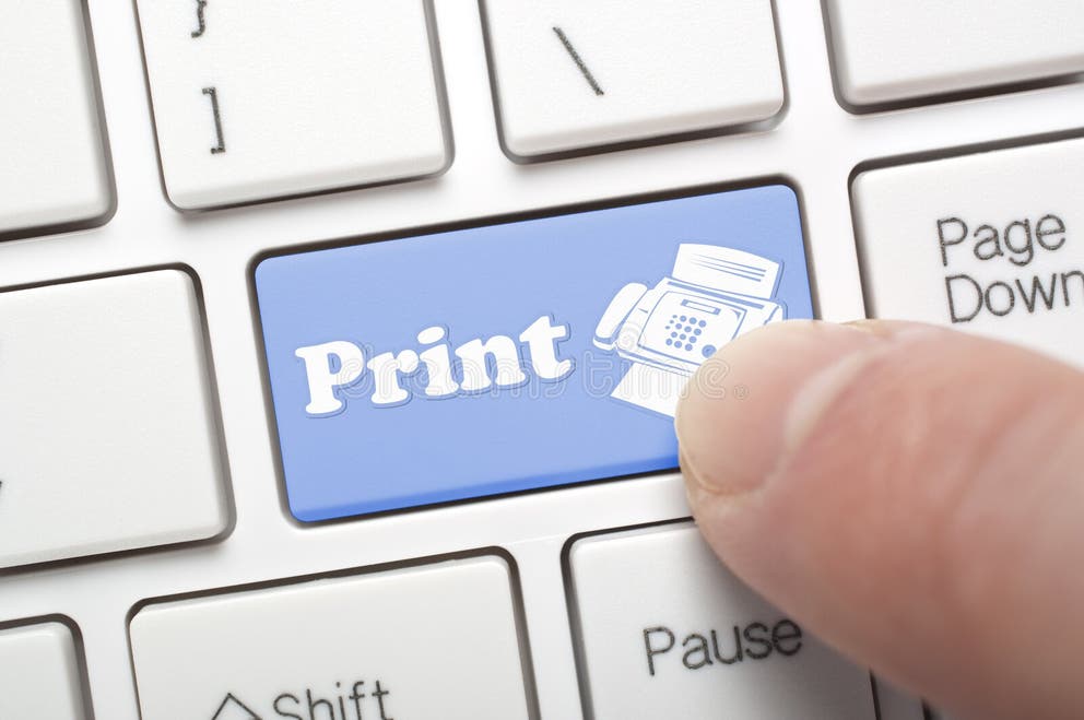 Print on keyboard stock image. Image of laptop, client - 41007869