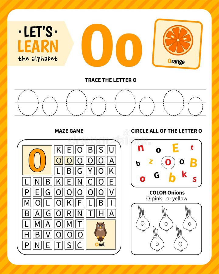 Kids learning material. stock vector. Illustration of cute - 164013730