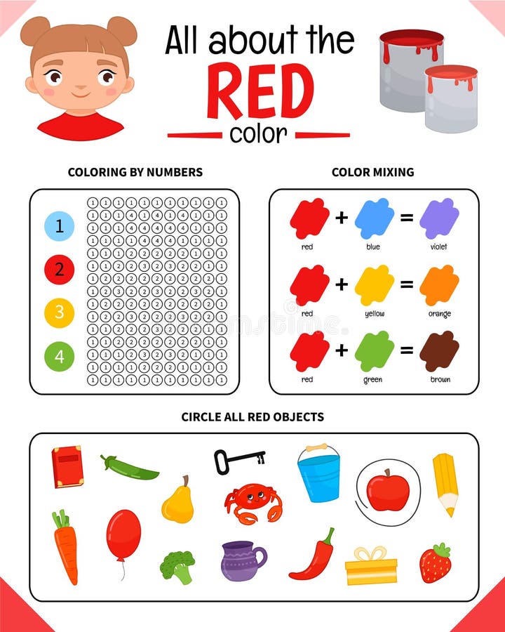 Kids learning material. stock vector. Illustration of activity - 162567749