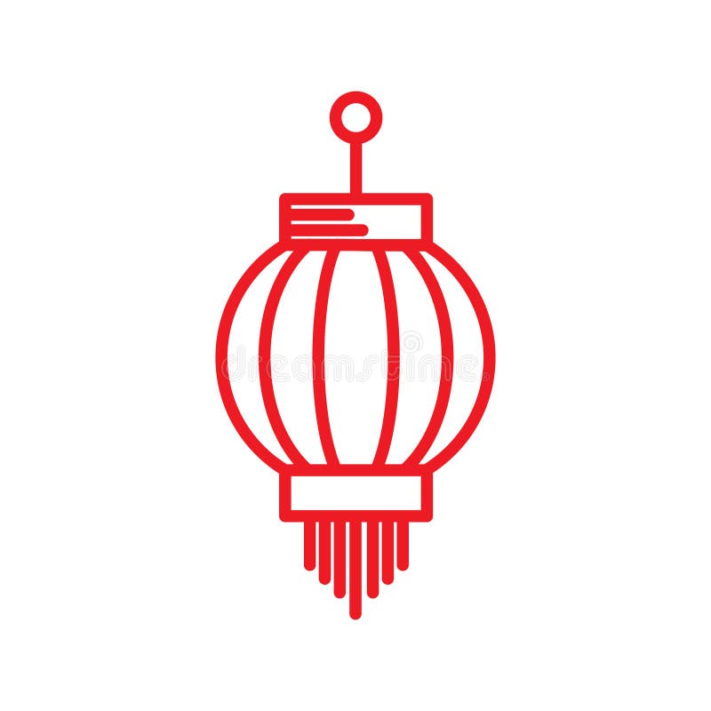 Lampion. Vector Illustration Decorative Design Stock Vector ...