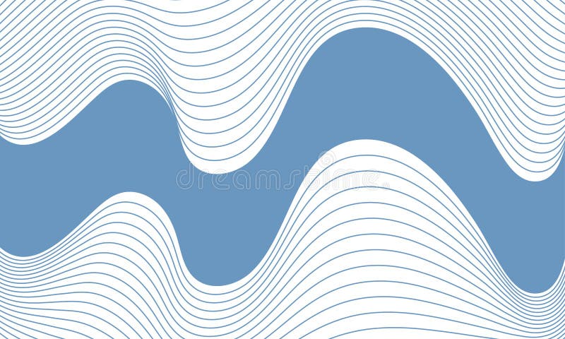 Linear Geometric Abstract Canyon and River Stock Vector - Illustration ...