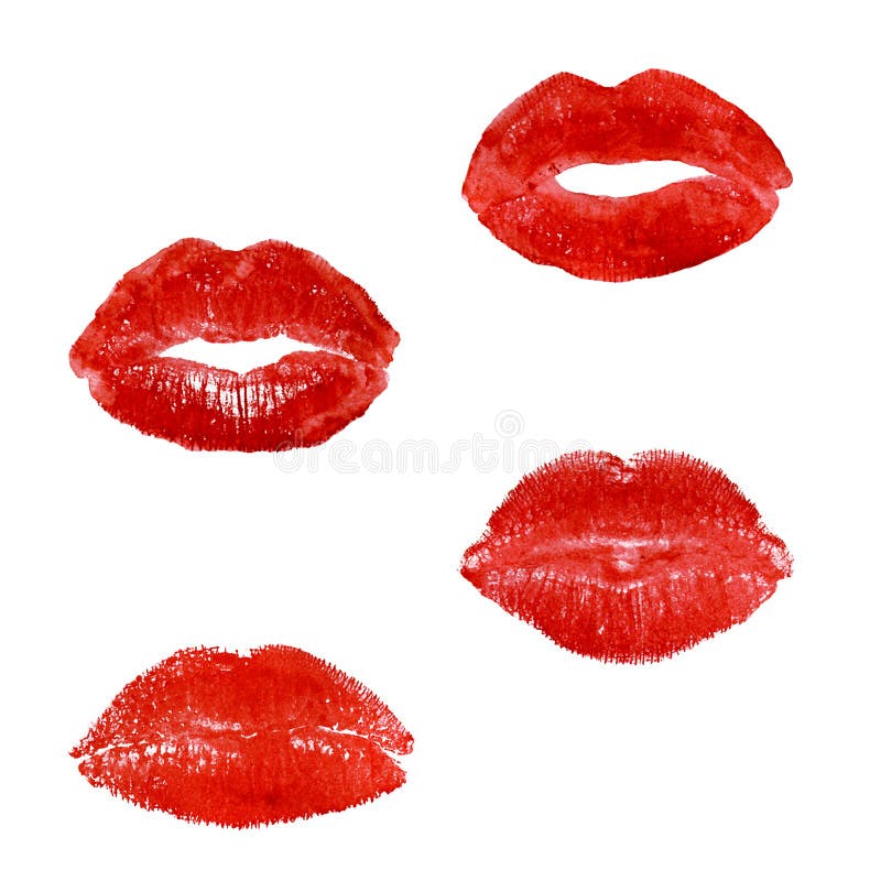 Lip Print No Background