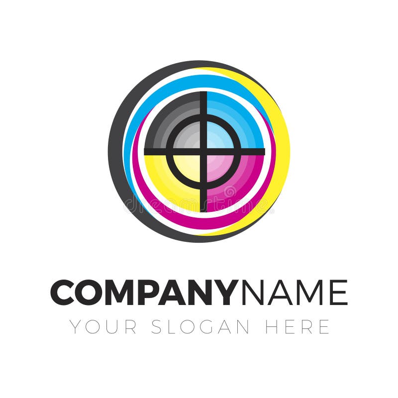 Print Logo stock vector. Illustration of press, template - 91813014