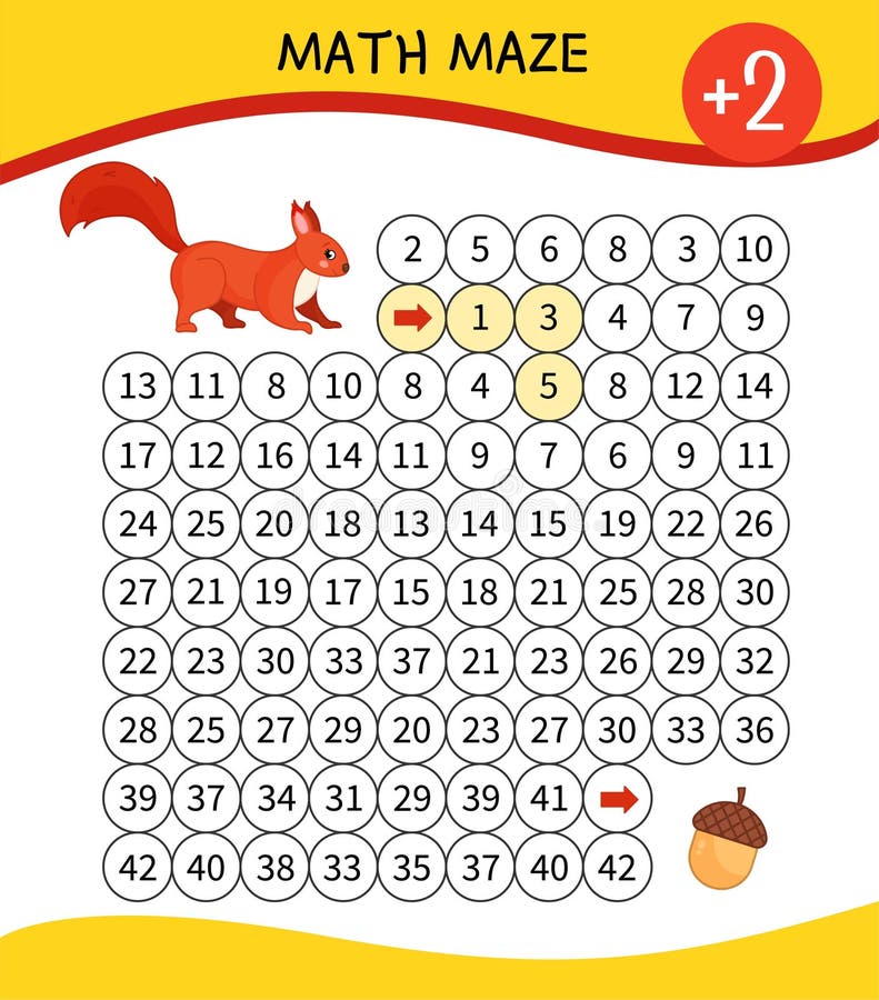 Squirrel Math Stock Illustrations – 127 Squirrel Math Stock ...