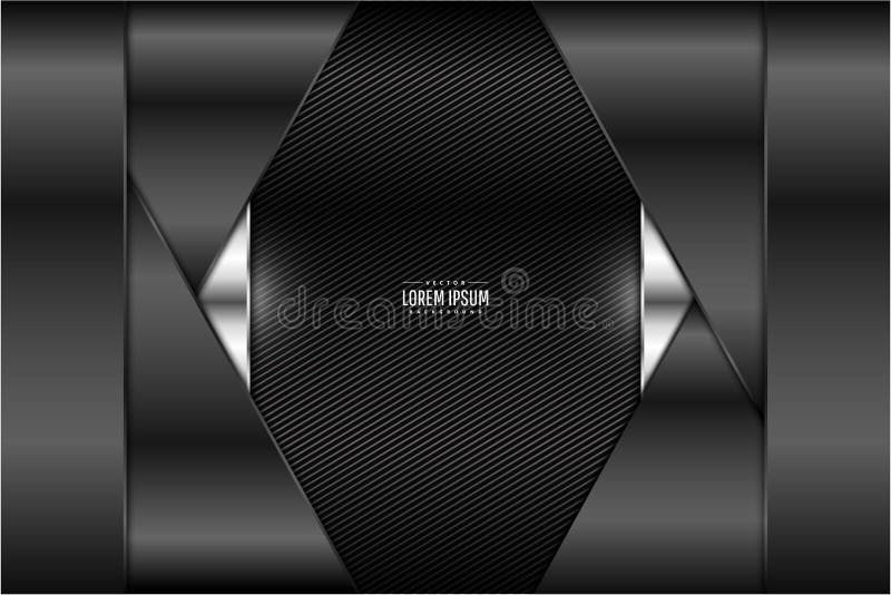 Elegant Metallic Background.Luxury with Black Stock Vector ...