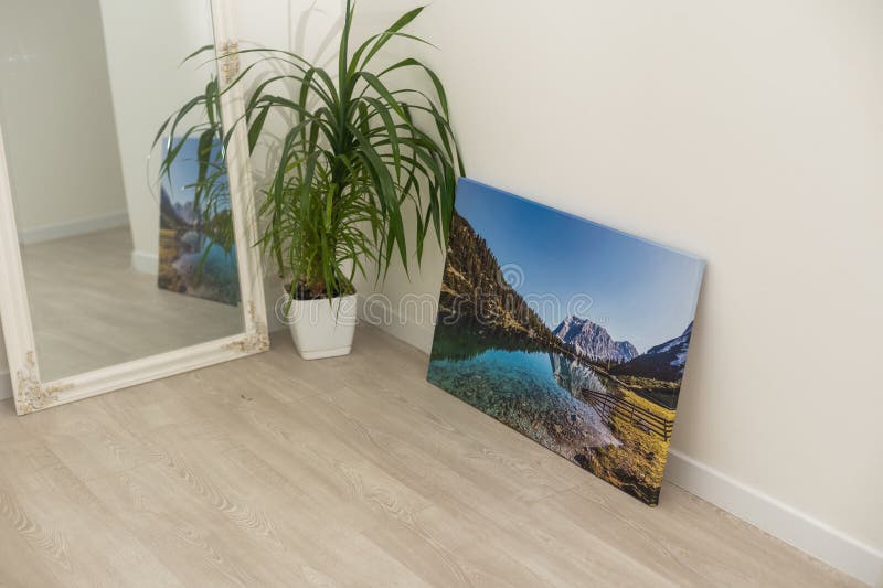 Print Photography on Canvas. Stretched Photo Canvas with Gallery ...