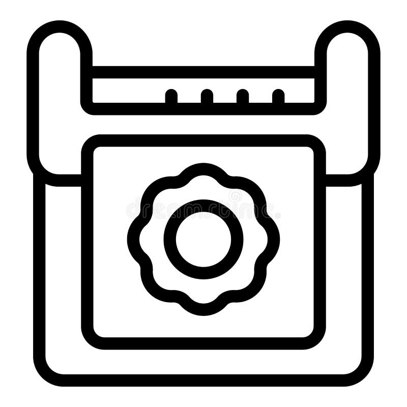 Print Plotter Icon Outline Vector. Printer Machine Stock Vector ...