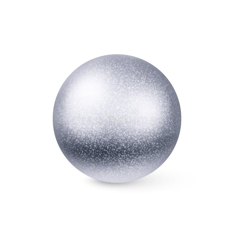 Silver Sphere stock illustration. Illustration of decoration - 54431900