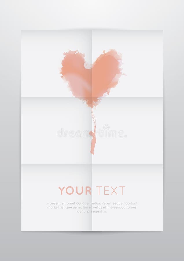 Print stock vector. Illustration of hearts, heart, messages - 187491742