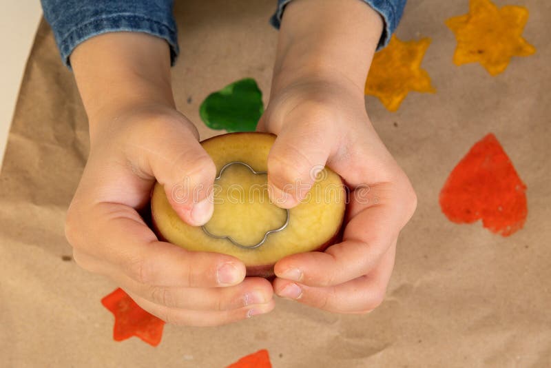 Print Potato Stamps. Handmade Gift Wrapping with an Exclusive Print ...