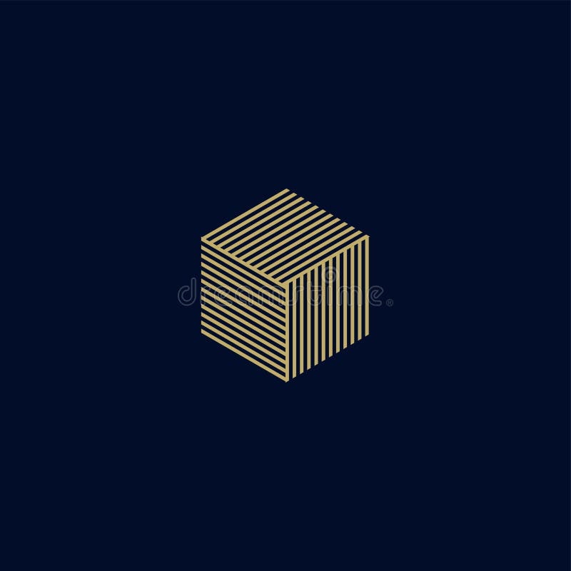 Premium box logo design stock vector. Illustration of logo - 182130629