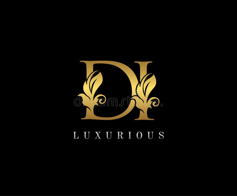 Premium Letters D,I and DI Logo Icon Vector Design. Luxury Decorative ...