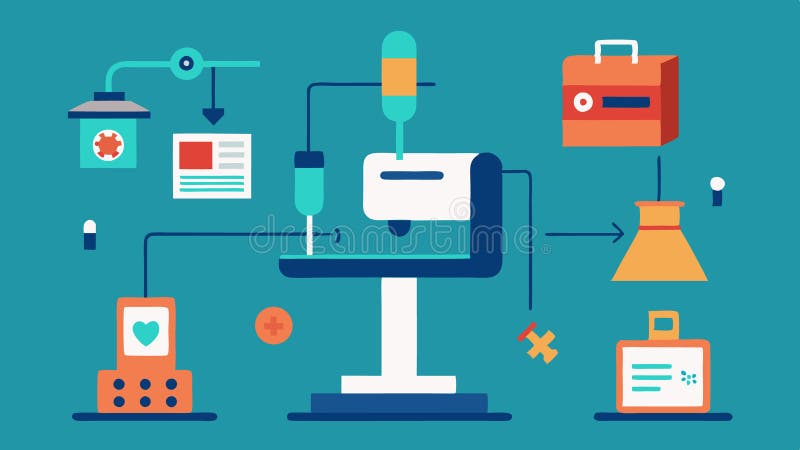 Print Process Breakdown an Infographicstyle Illustration Showing the ...