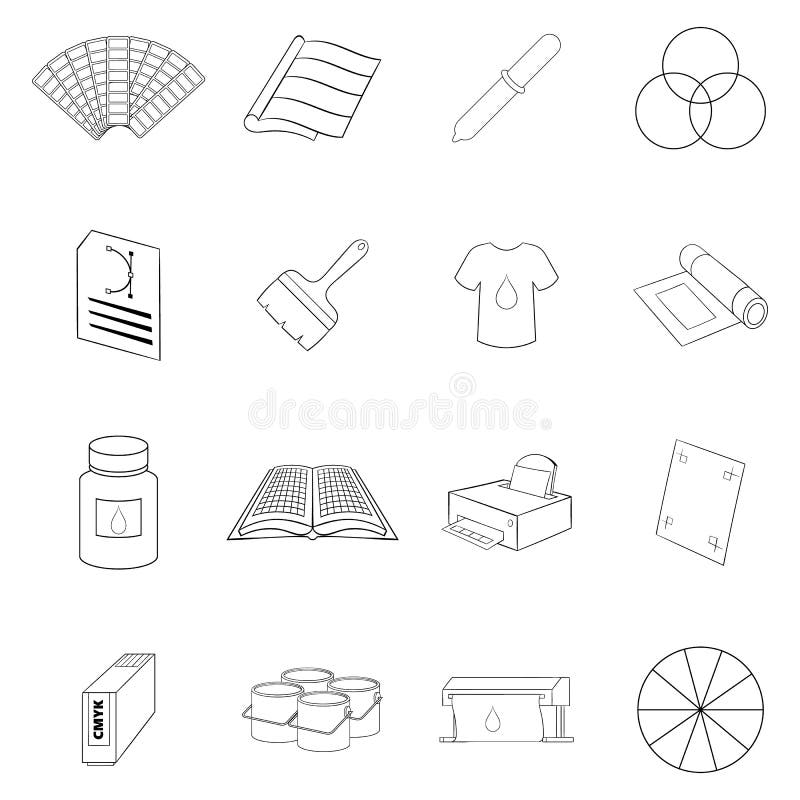 Print Process Infographic Concept, Simple Style Stock Vector ...