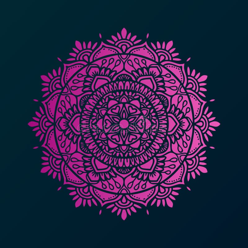 Purple Gradient Vector Art Illustration Eps File Stock Vector Illustration Of Ornament