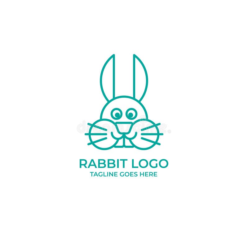 Bunny Animal Template Logo Stock Illustrations – 3,484 Bunny Animal ...