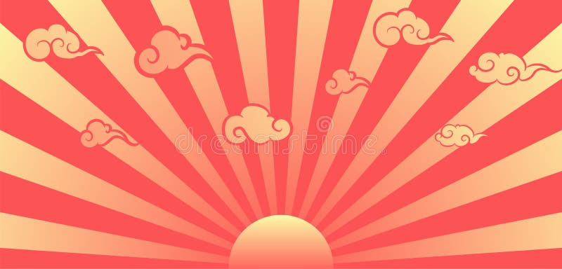 Japan Sunburst Stock Illustrations – 416 Japan Sunburst Stock ...