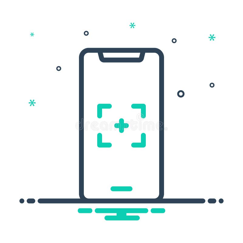 Mix Icon for Print Screen, Print and Scanned Stock Vector ...