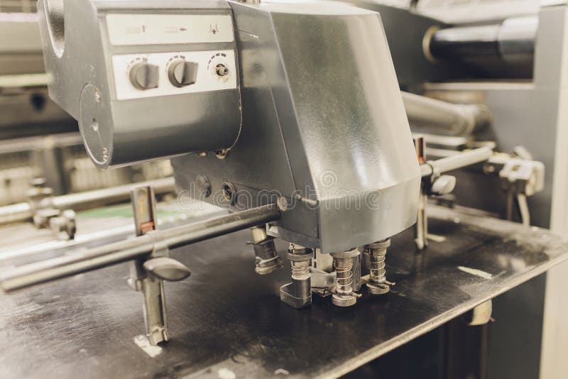 Print Screening Metal Machine. Industrial Printer. Serigraphy Workshop ...