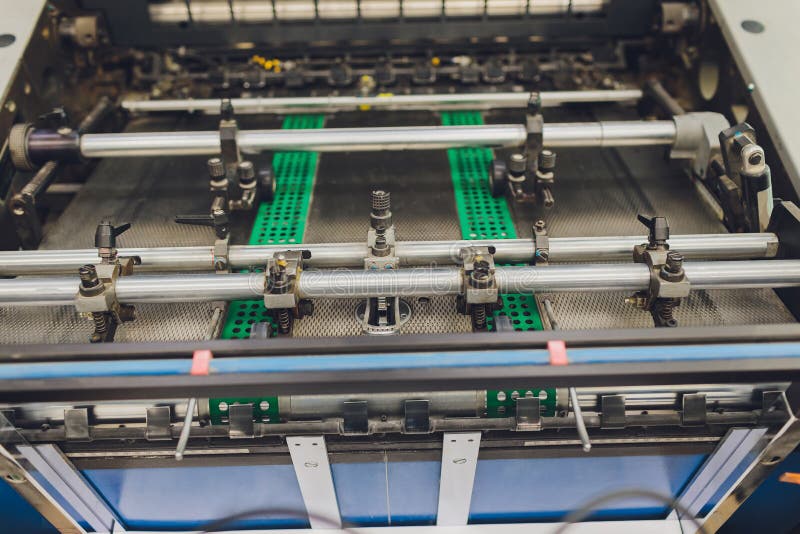 Print Screening Metal Machine. Industrial Printer. Serigraphy Workshop ...