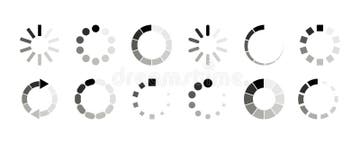 Download Status Icons Circle Stock Illustrations – 728 Download Status Icons Circle Stock ...