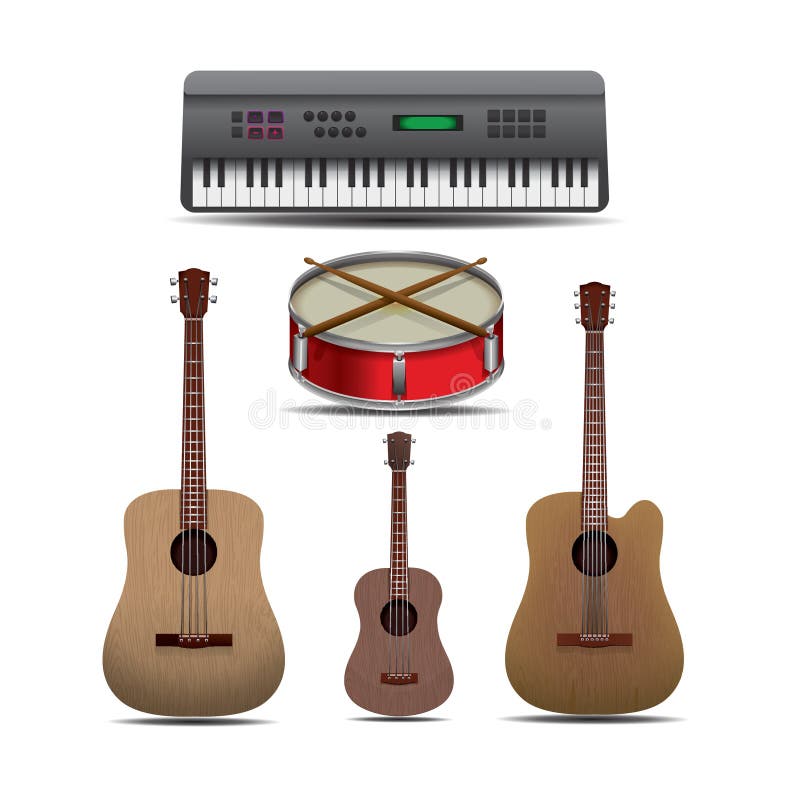 Print stock illustration. Illustration of musicals, bass - 186847776