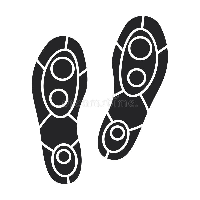 Shoe Print Icon Stock Illustrations – 10,025 Shoe Print Icon Stock ...