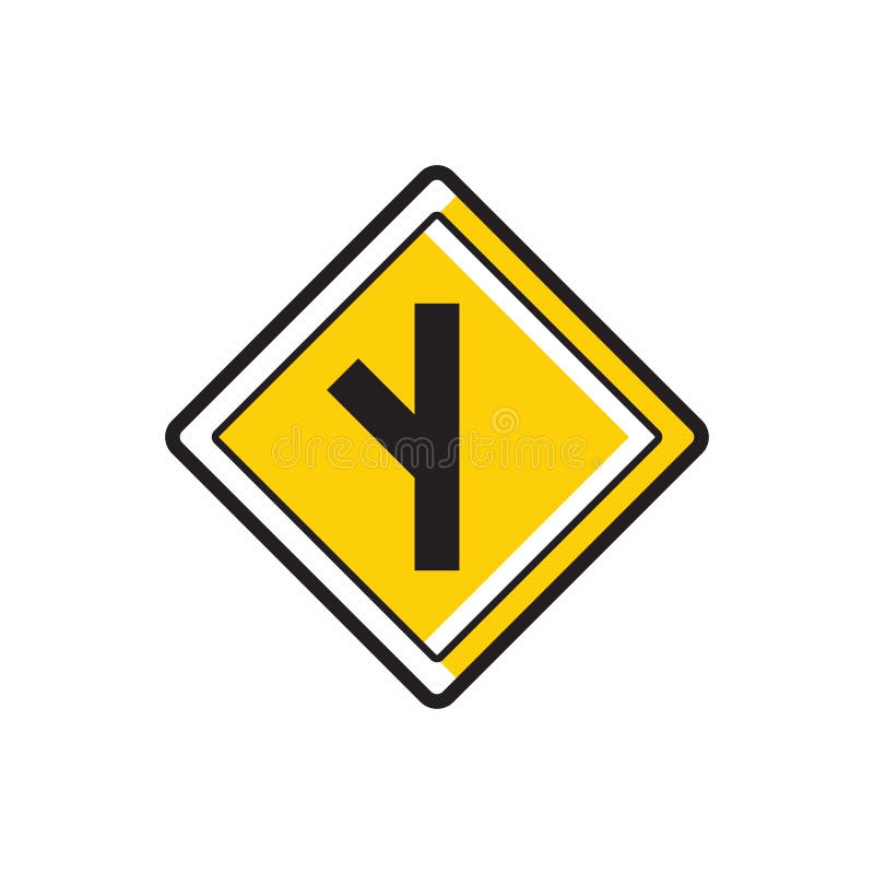 Print stock vector. Illustration of roads, warnings - 186834181