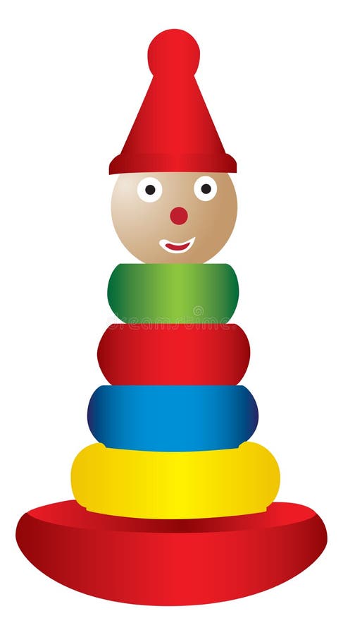 Stacking Toy Stock Illustrations – 530 Stacking Toy Stock Illustrations ...